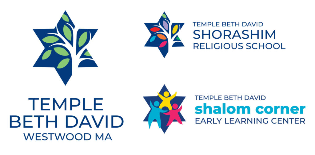 Temple Beth David Branding – Accent Design, Inc.